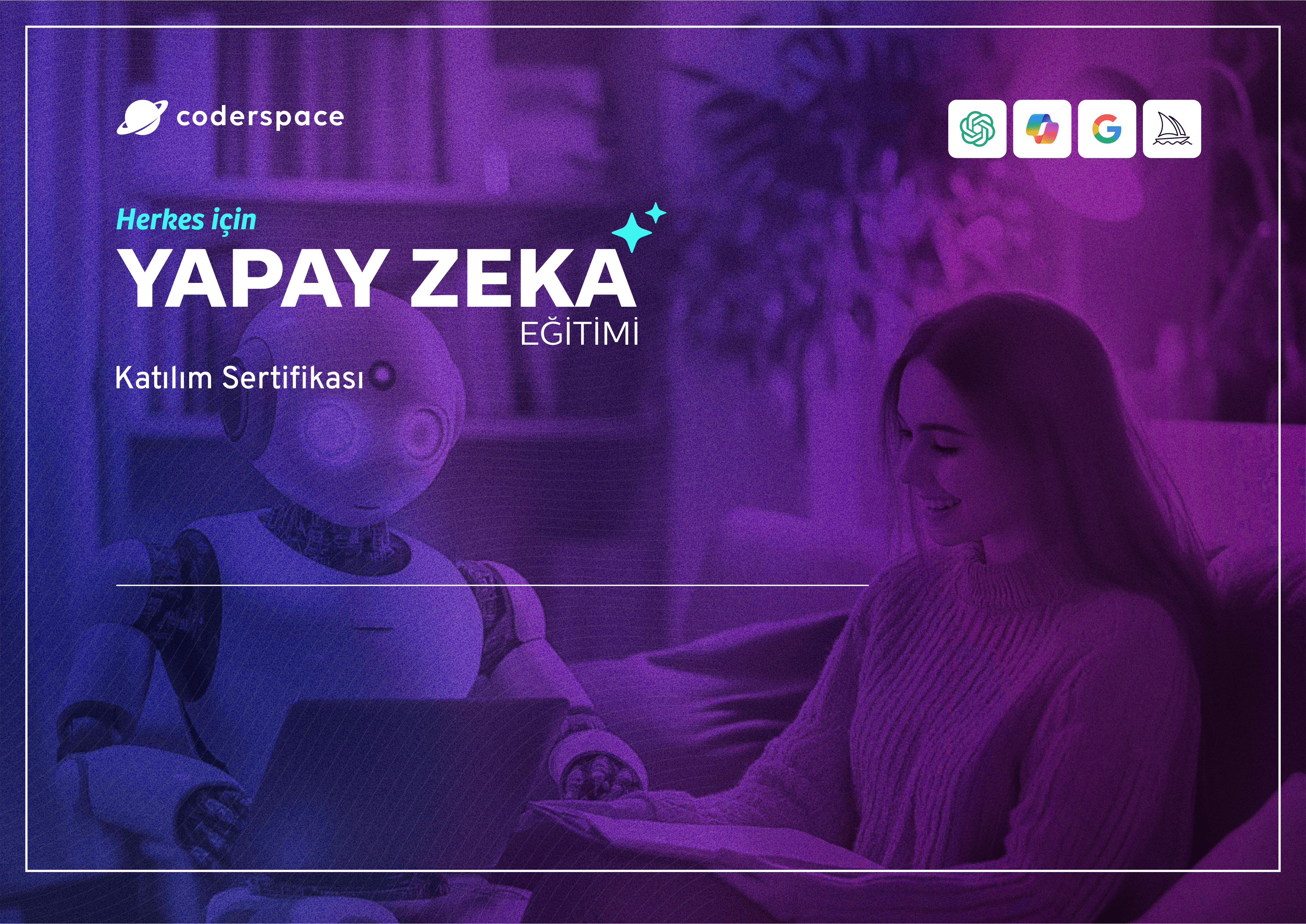 Selim Gezer | Herkes için Yapay Zeka Eğitimi Katılım Sertifikası ...