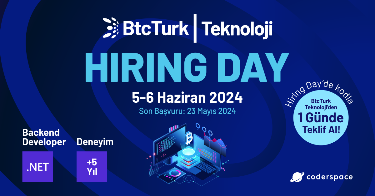 BtcTurk | Teknoloji Senior Developer Hiring Day