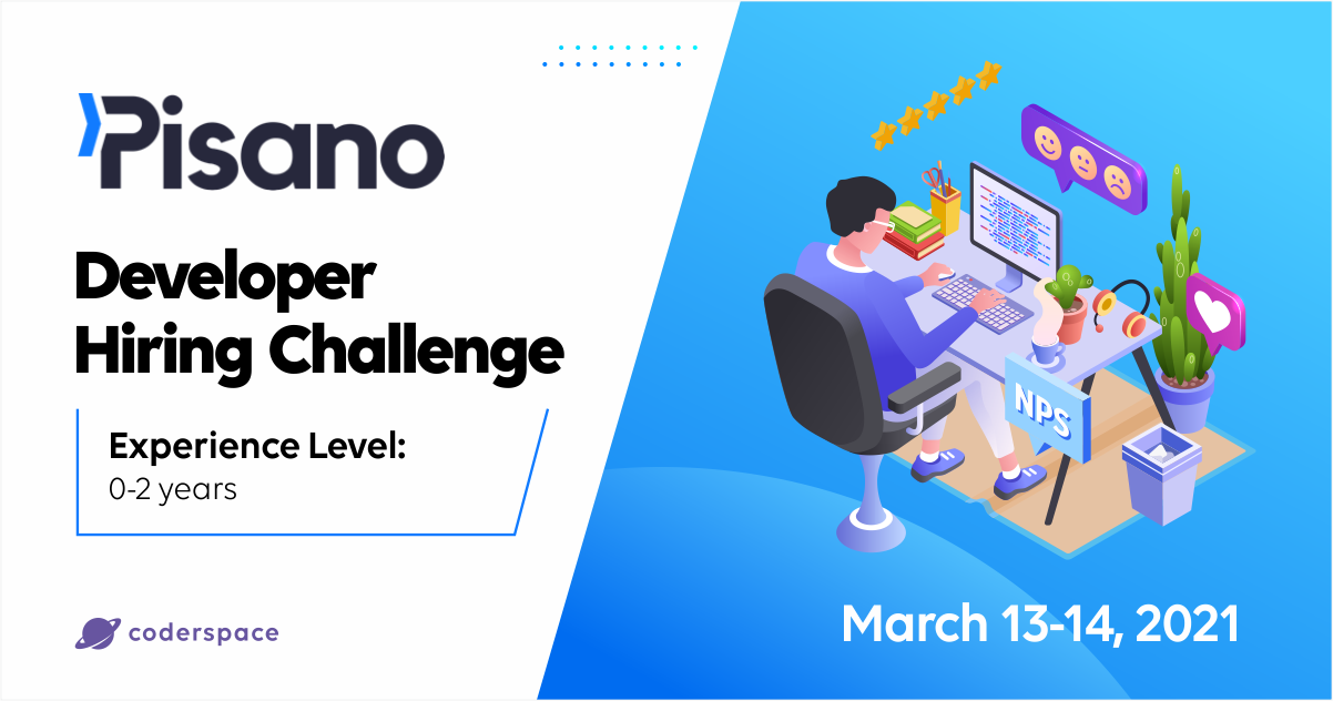 Pisano Developer Hiring Challenge